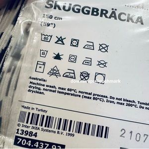 IKEA | Accessories | Ikea Skuggbracka Black And White Abstract Print ...
